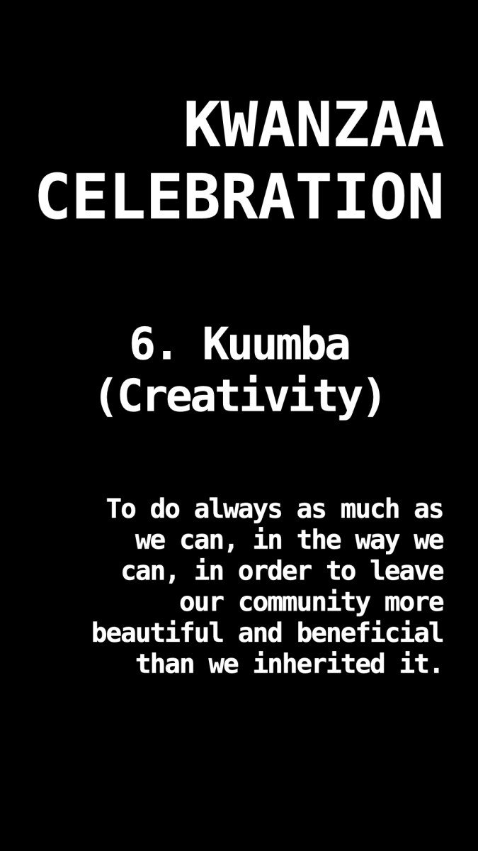 Kwanzaa Celebration: Day 6 – Kuumba (Creativity). Phalakone Mysay – The ...